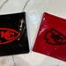 Custom Made Kansas City Chiefs Stained Glass/ Fused Glass/ Plate ...