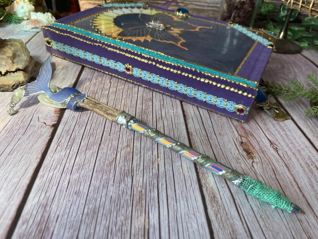 Sea Witch Magic Wand Writing Pen. Reusable Magick Spell Pen With ...