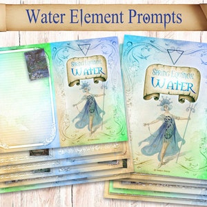 Wheel of the Year Spring Equinox Book of Shadows Pages. Water Element ...