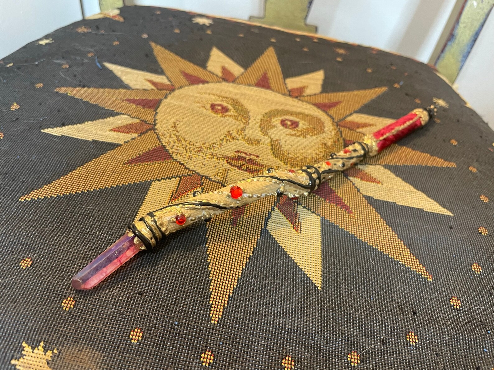 Custom Writing Wand Refillable Crystal Pen. Handcrafted Tree - Etsy