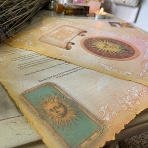 Wheel of the Year Summer Solstice Book of Shadows Pages. Litha - Etsy