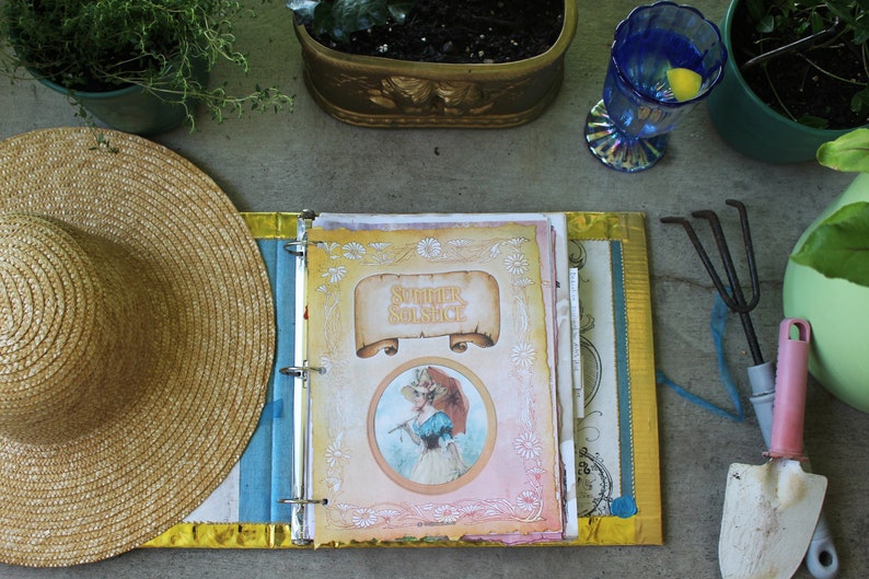 Summer Solstice Book of Shadows Page: Litha Sabbat Poem. Midsummer ...