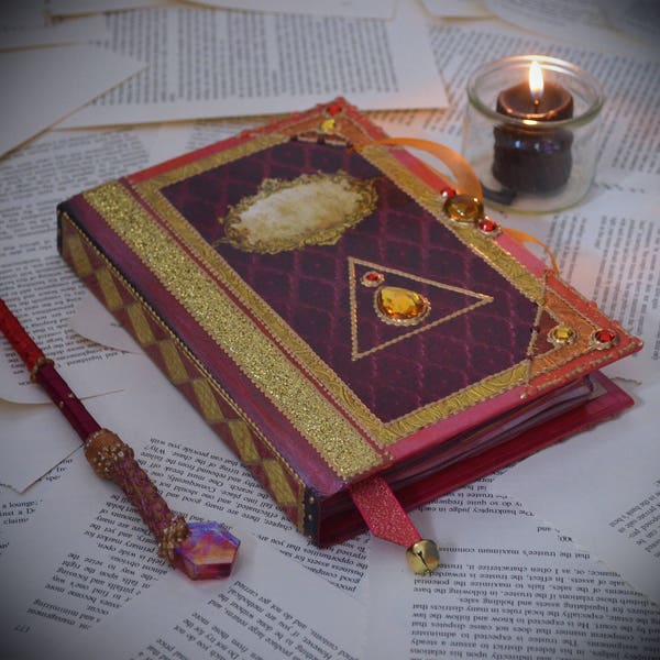 Red Dragon Grimoire - Etsy