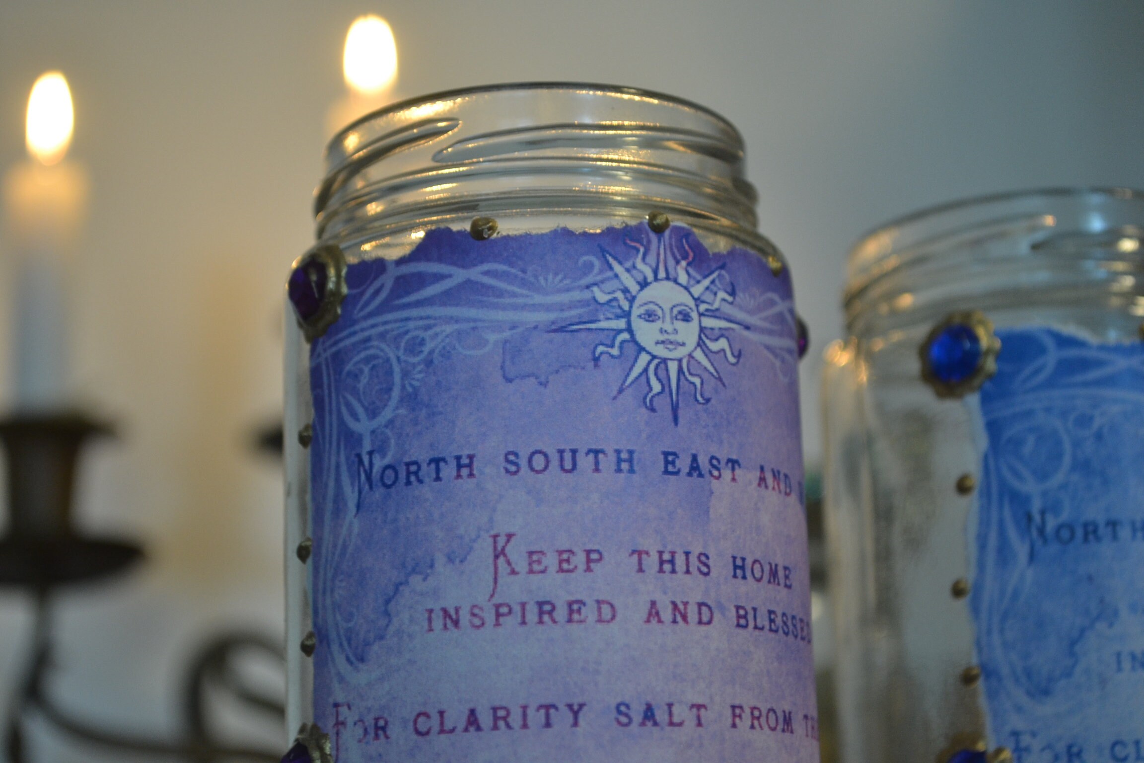 Home Blessing Spell Printable Jar Labels and Book of Shadows Pages in A ...