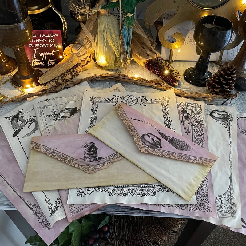 Aesthetic Envelopes Writing - Etsy