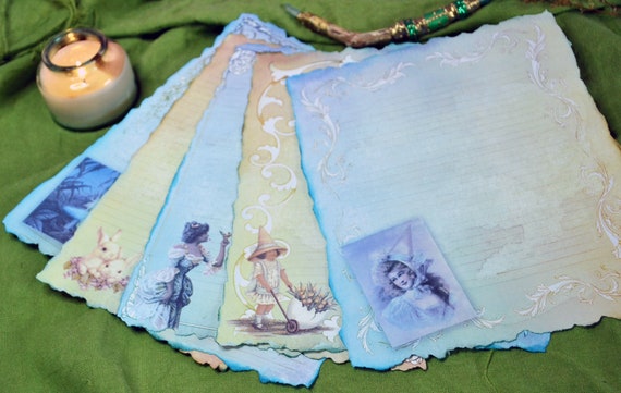 Paper Pack Vintage Witchcraft Spellbook Illustrations Victorian Witches ...