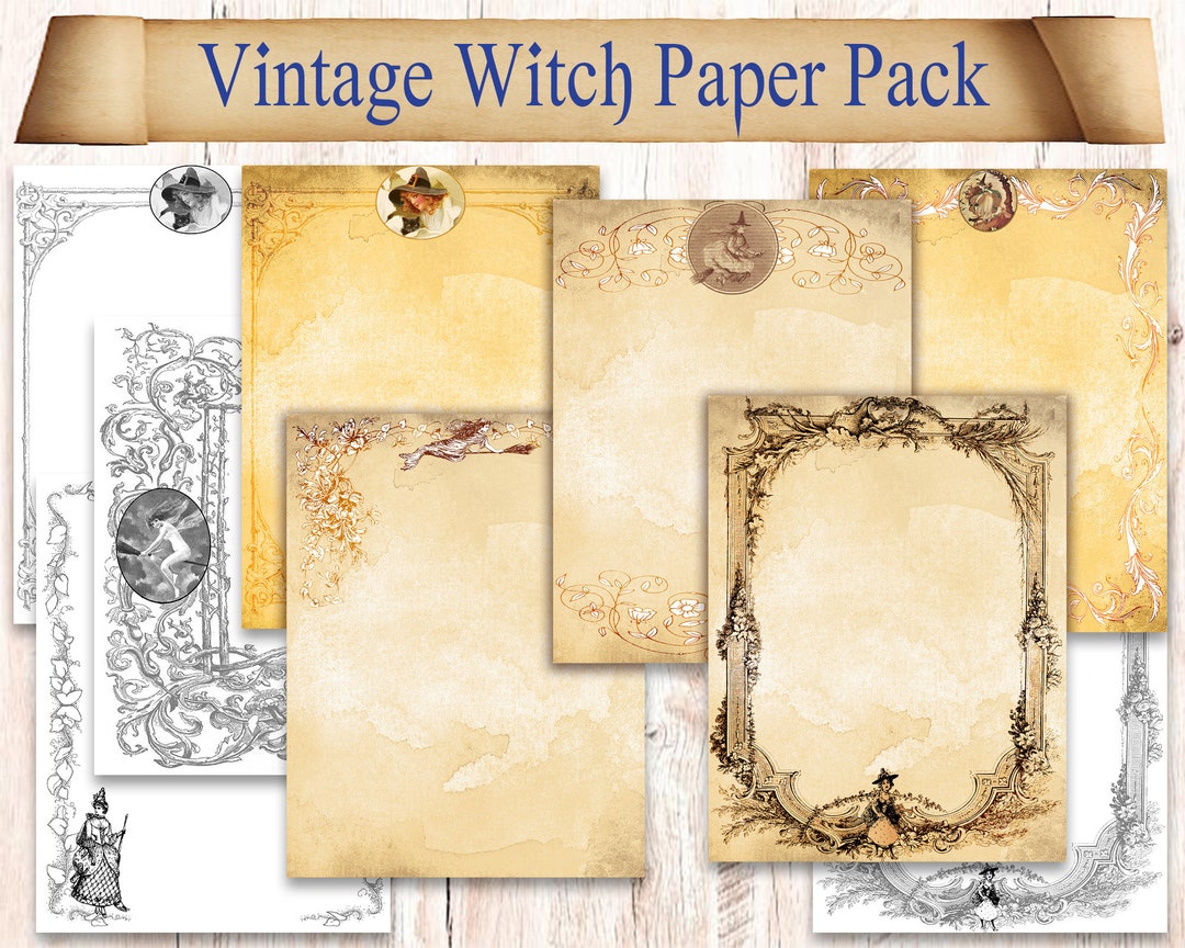 40 Witchy Book of Shadows Printable Pages. Pagan Symbols. Witchcraft ...