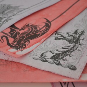 40 Digital Dragon Book of Shadows Sheets / Draconic Journal Download ...