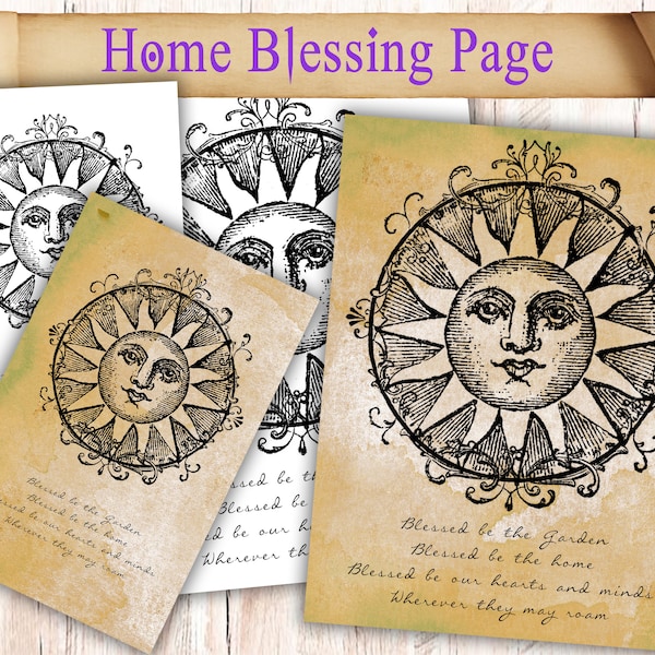 Book of Shadows Blessing - Etsy