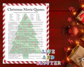 Movie Quotes Game | Etsy