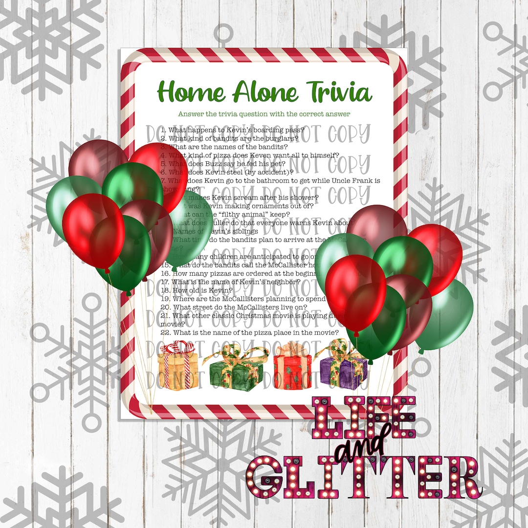Home Alone Christmas Movie Trivia, Home Alone 1, Christmas Movies ...