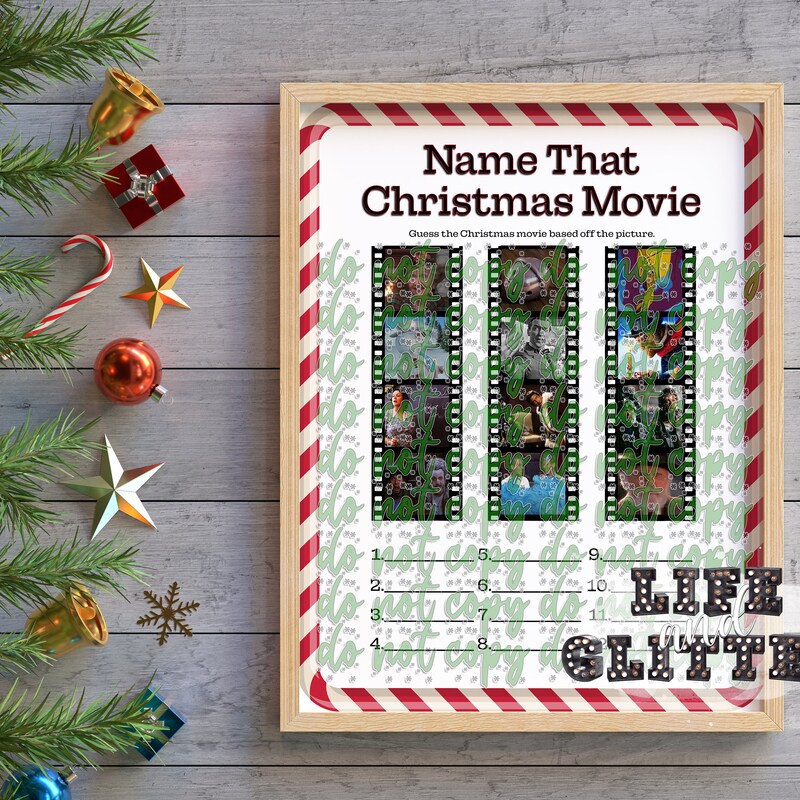Christmas Movie Jeopardy - Etsy