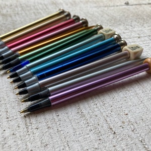 Knitting Needle Pens -set of 3 - Etsy