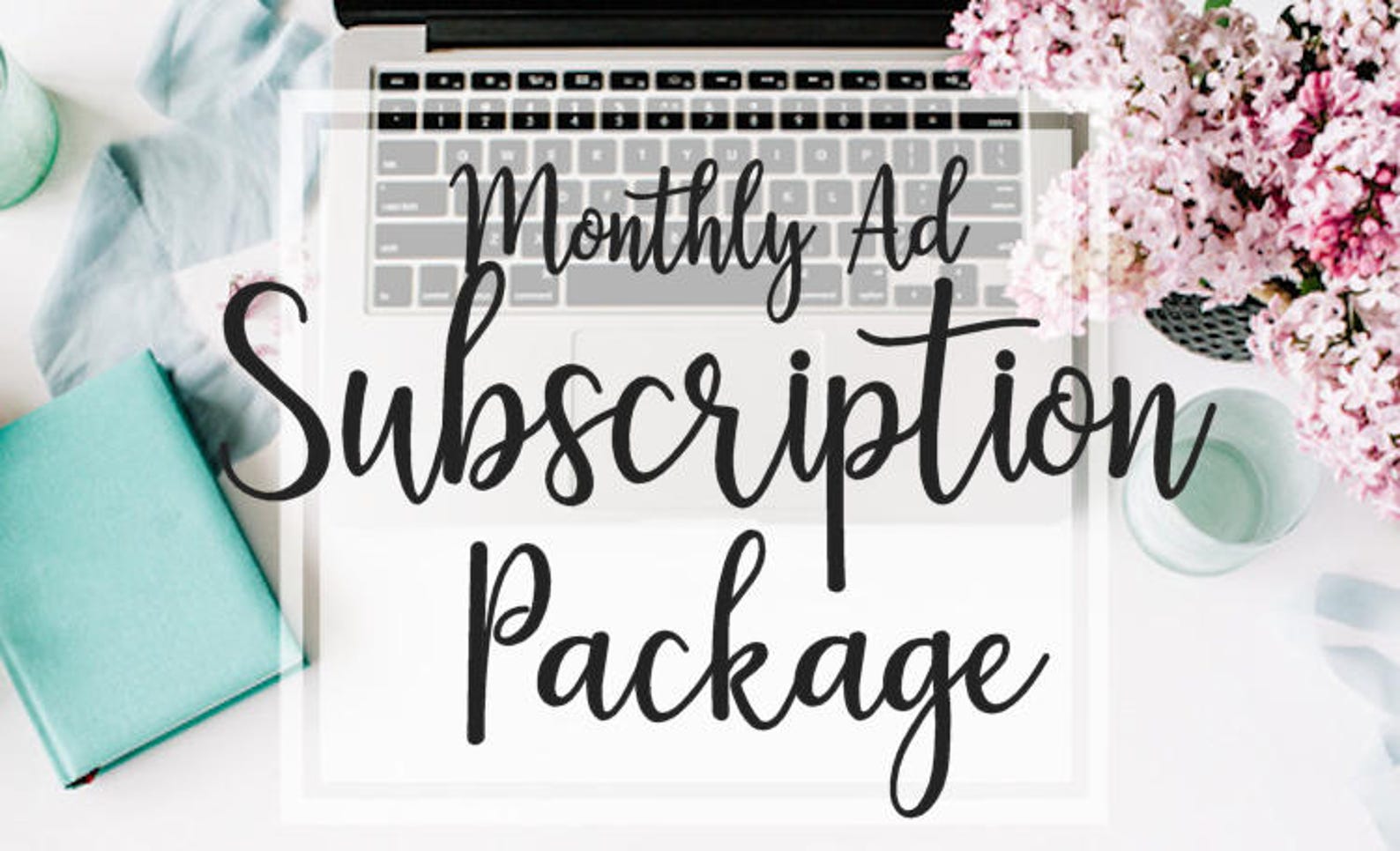 Social Media Subscription Monthly Ad Subscription Social Media Designs ...