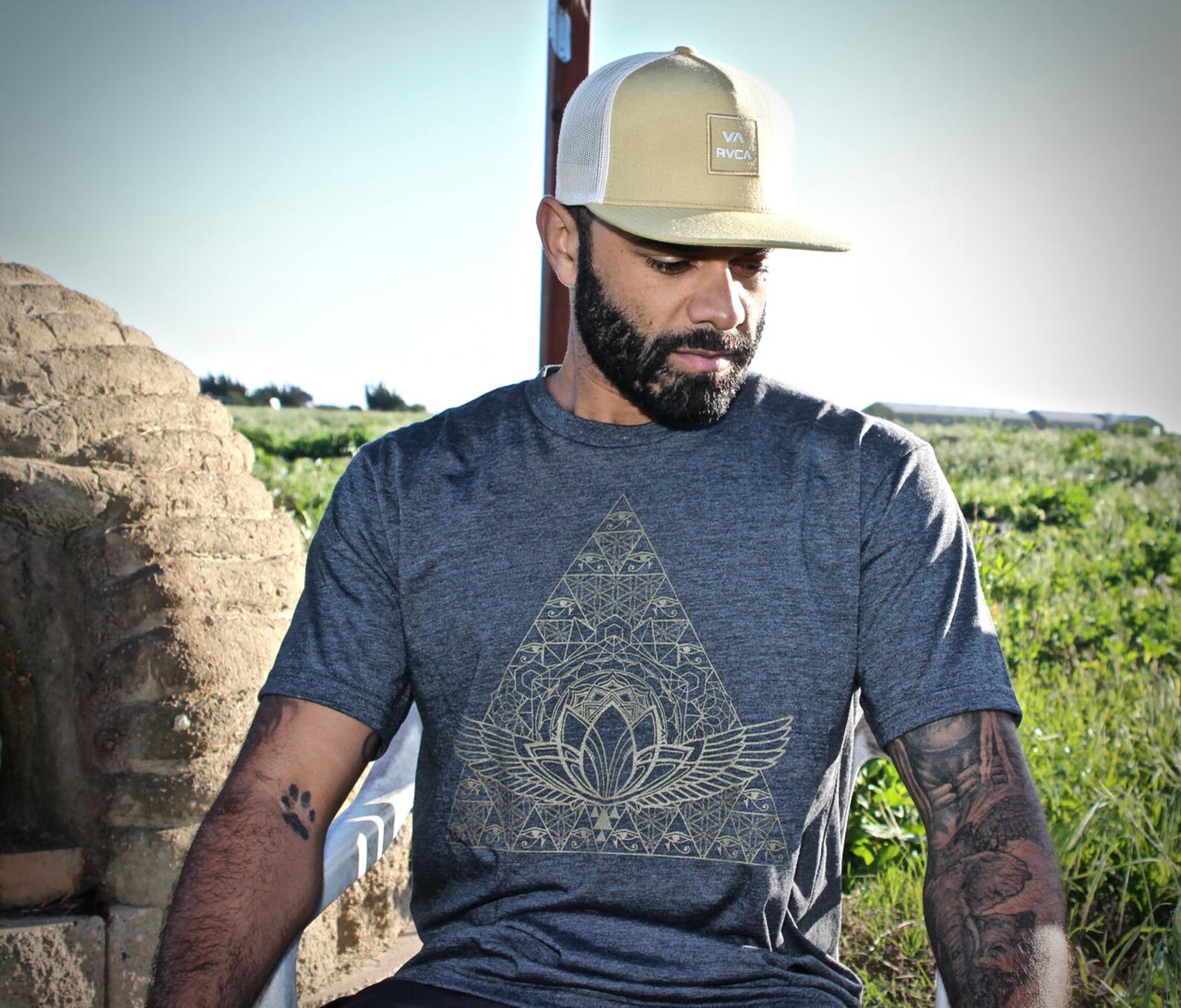 Sacred Pyramid Organic T-shirt Made in the USA. - Etsy