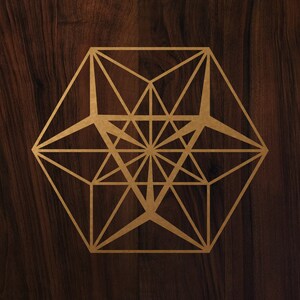 Vector Equilibrium Sacred Geometry 3x3.5 - Etsy