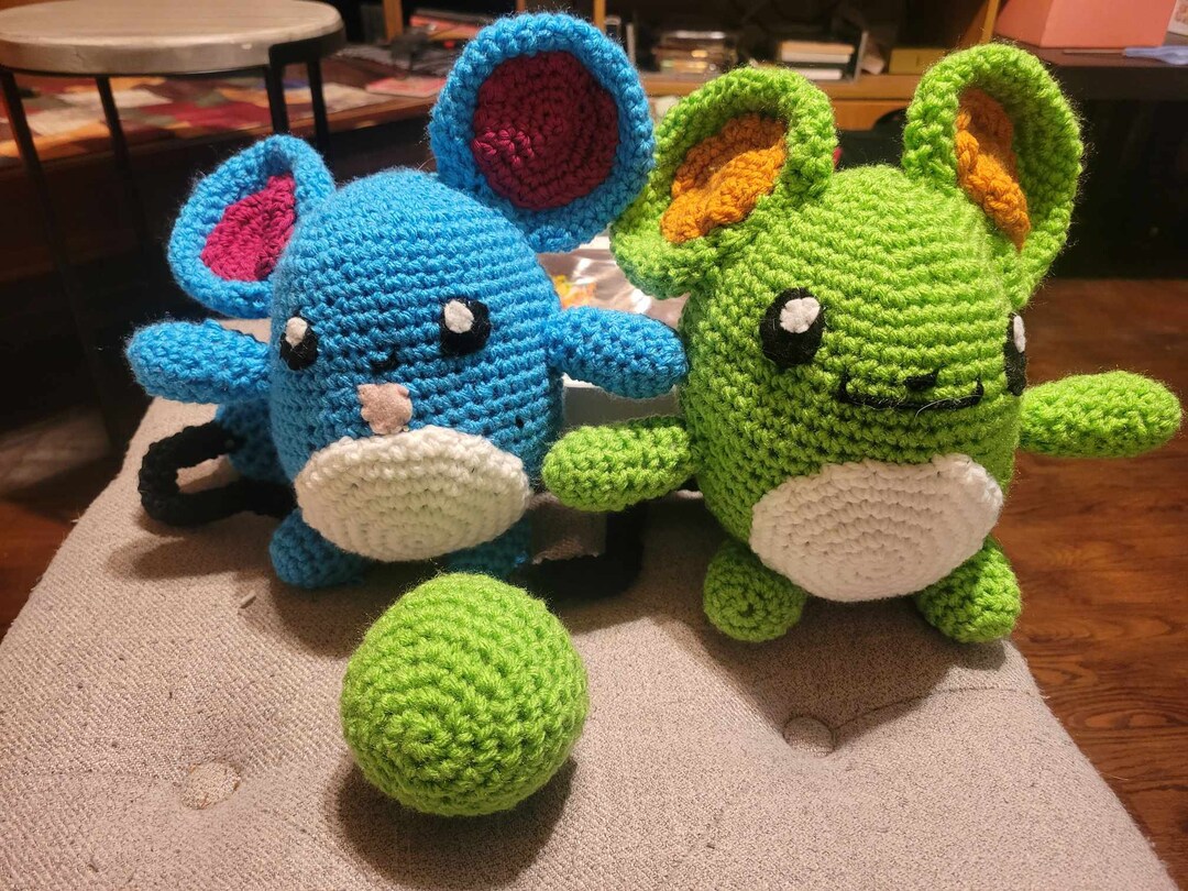 Marill Crochet Pattern - PDF - Etsy