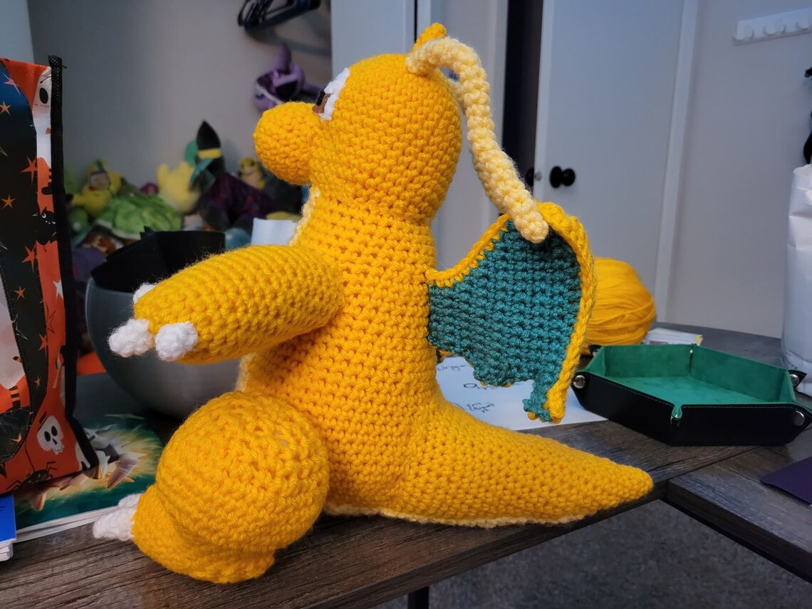 Dragonite Crochet Pattern PDF - Etsy