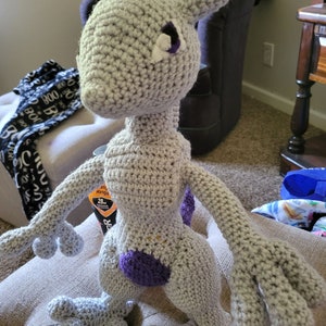 Mewtwo Crochet Pattern - PDF - Etsy