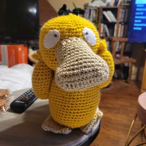 Psyduck Crochet Pattern - PDF in ENG - Etsy