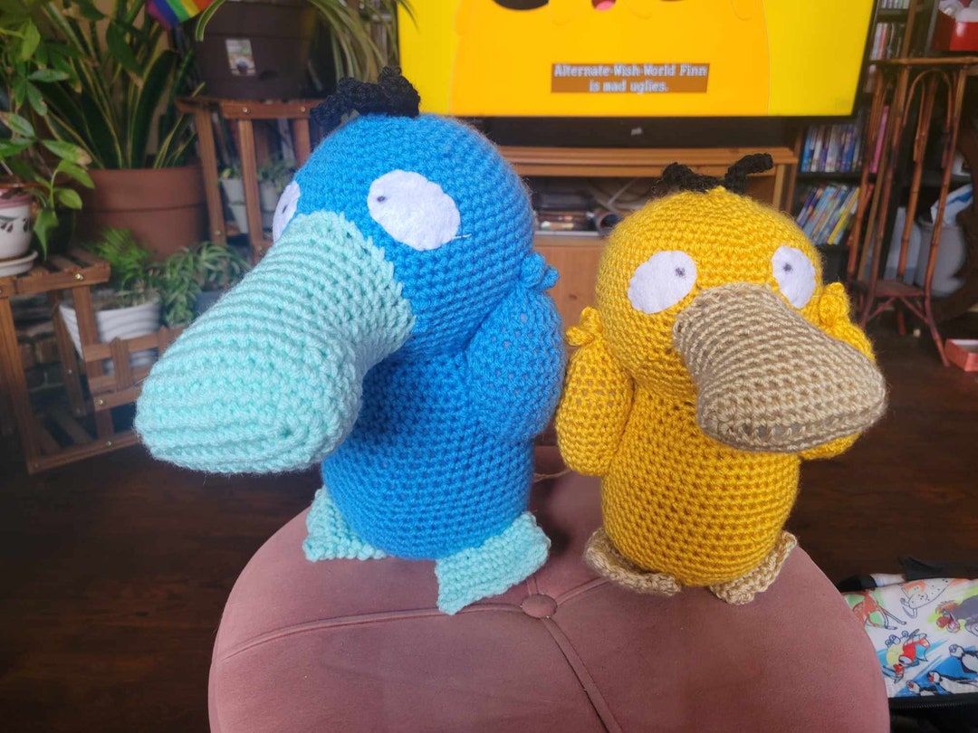 Psyduck Crochet Pattern - PDF in ENG - Etsy