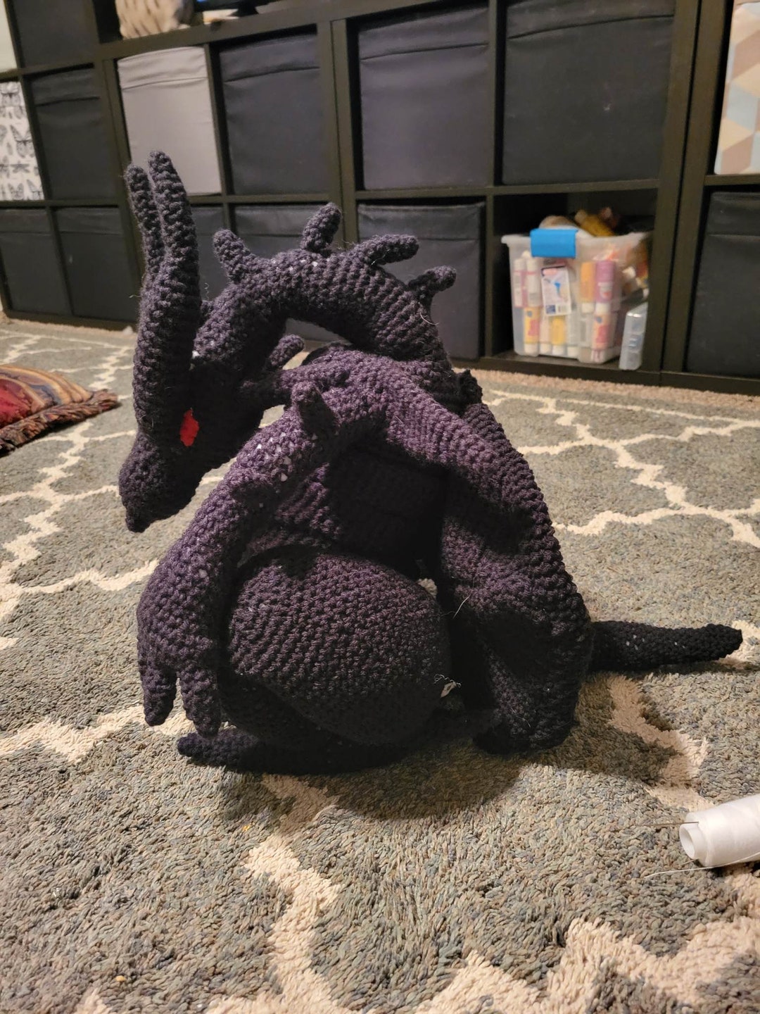 Red Eyes Black Dragon Crochet Pattern - PDF - Etsy