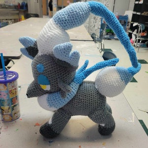 Hisuian Zorua Crochet Pattern - PDF - Etsy