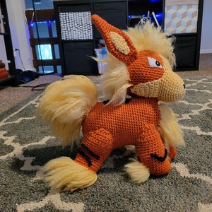 Arcanine Crochet Pattern - PDF - Etsy