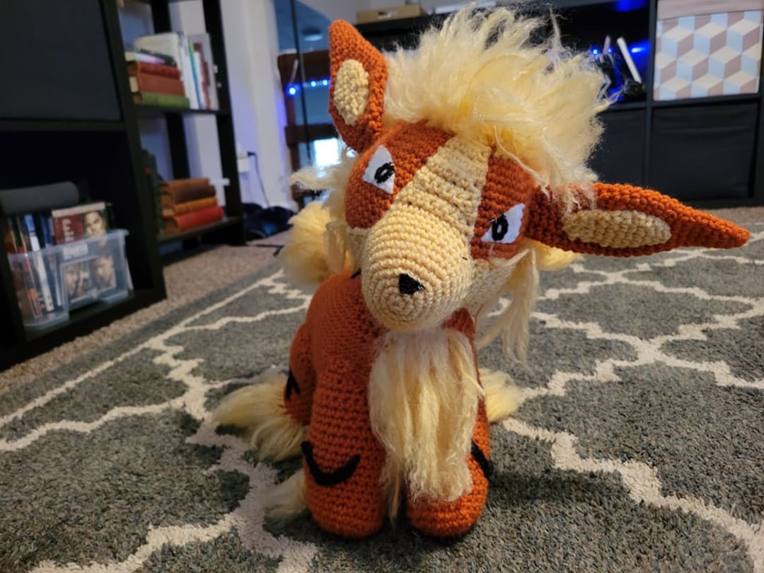 Arcanine Crochet Pattern - PDF - Etsy Australia