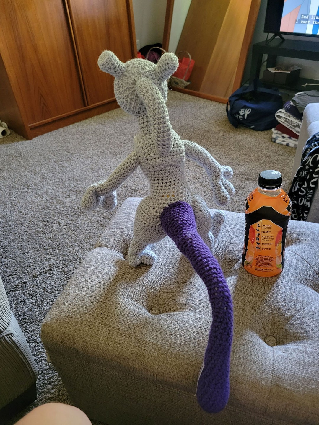 Mewtwo Crochet Pattern - PDF - Etsy