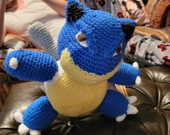 Crochet Blastoise Pattern - Etsy