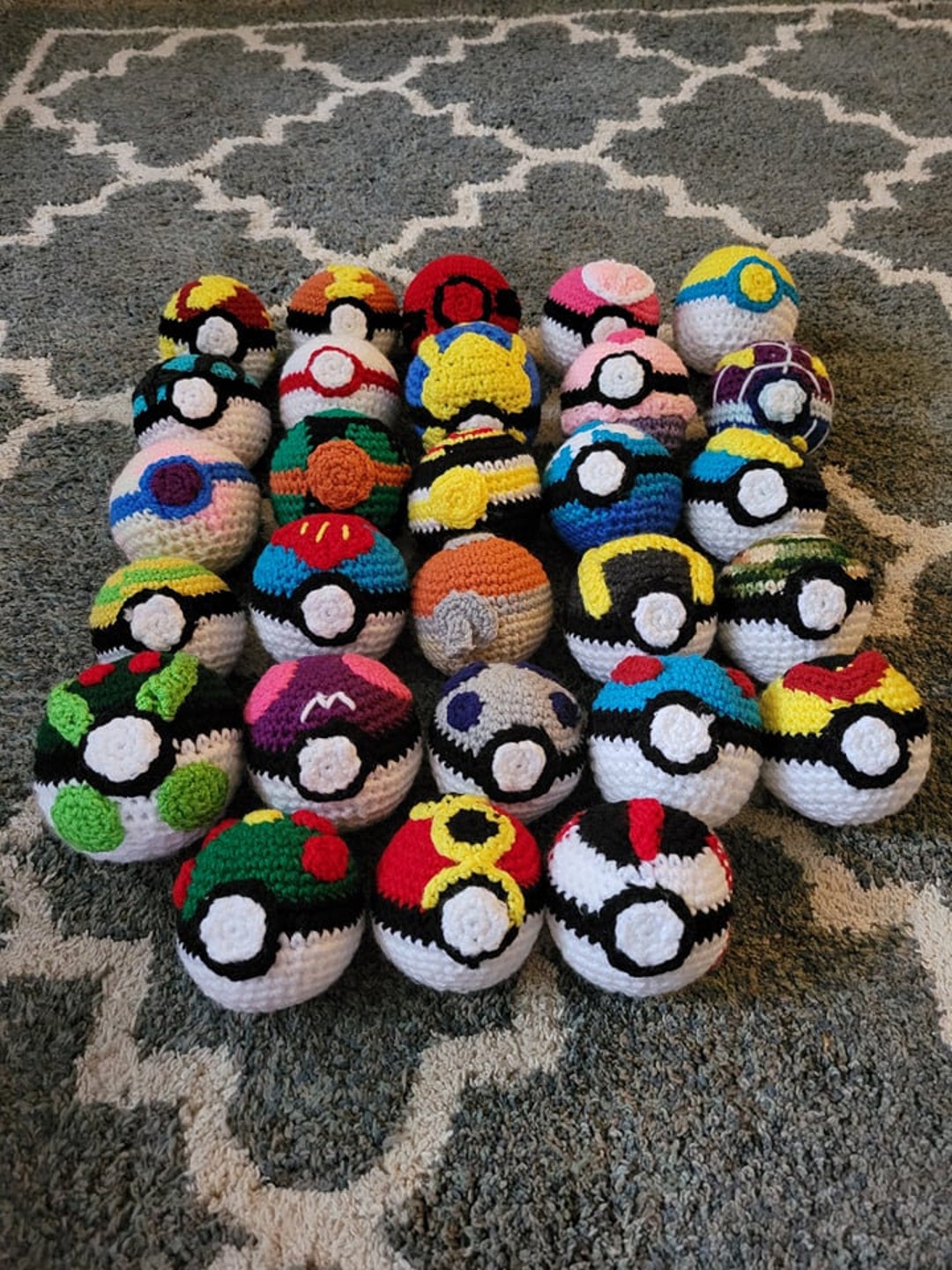 Ultimate Pokeball Crochet Patterns - PDF - Etsy