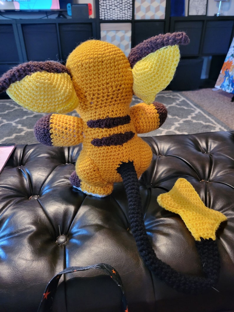Raichu Crochet Pattern PDF - Etsy
