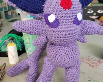 Espeon Crochet Pattern PDF File - Etsy