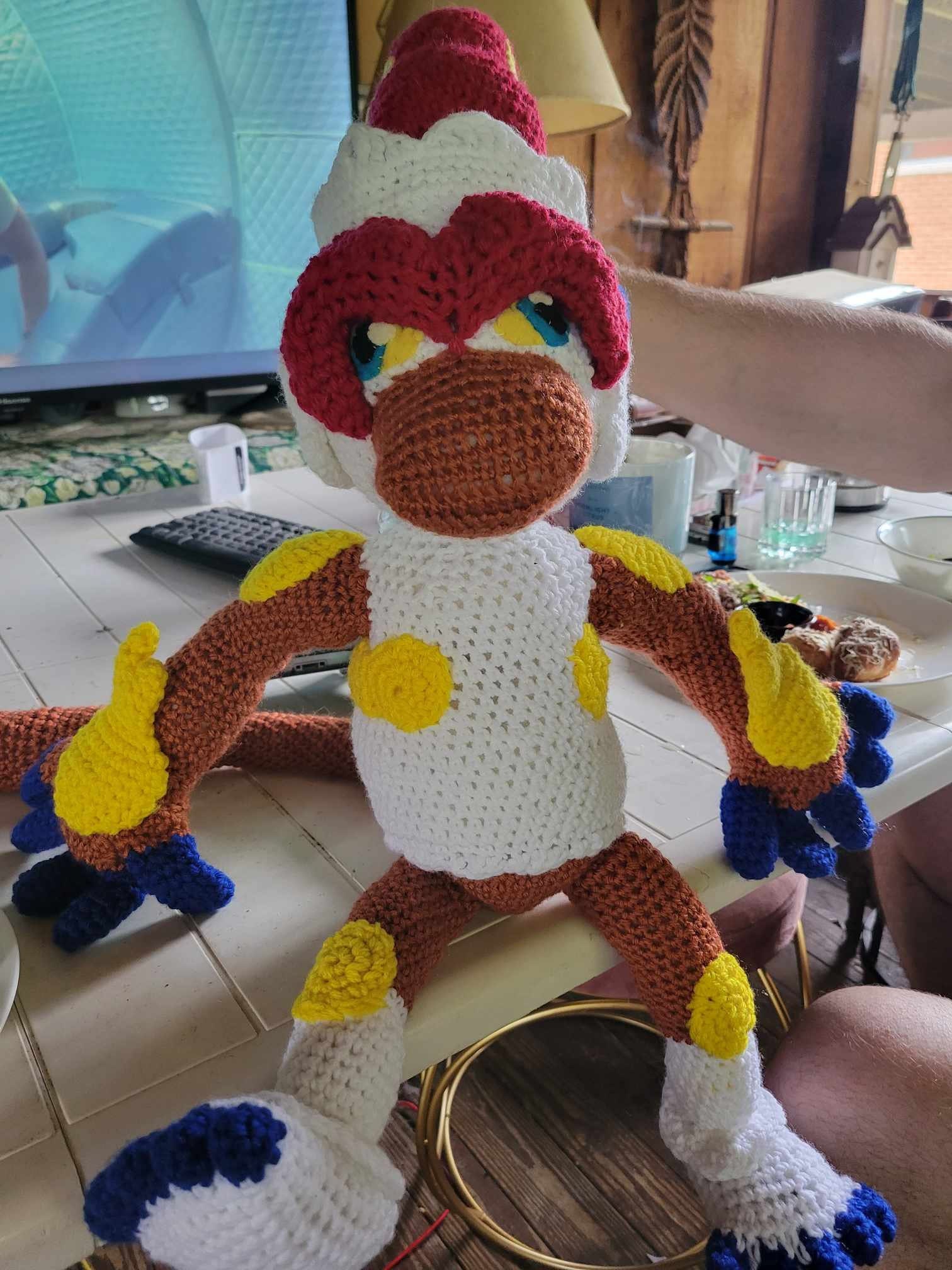 Infernape Crochet Pattern - Etsy