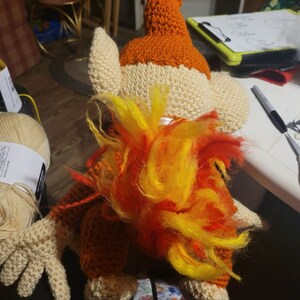 Chimchar Crochet Pattern - PDF - Etsy