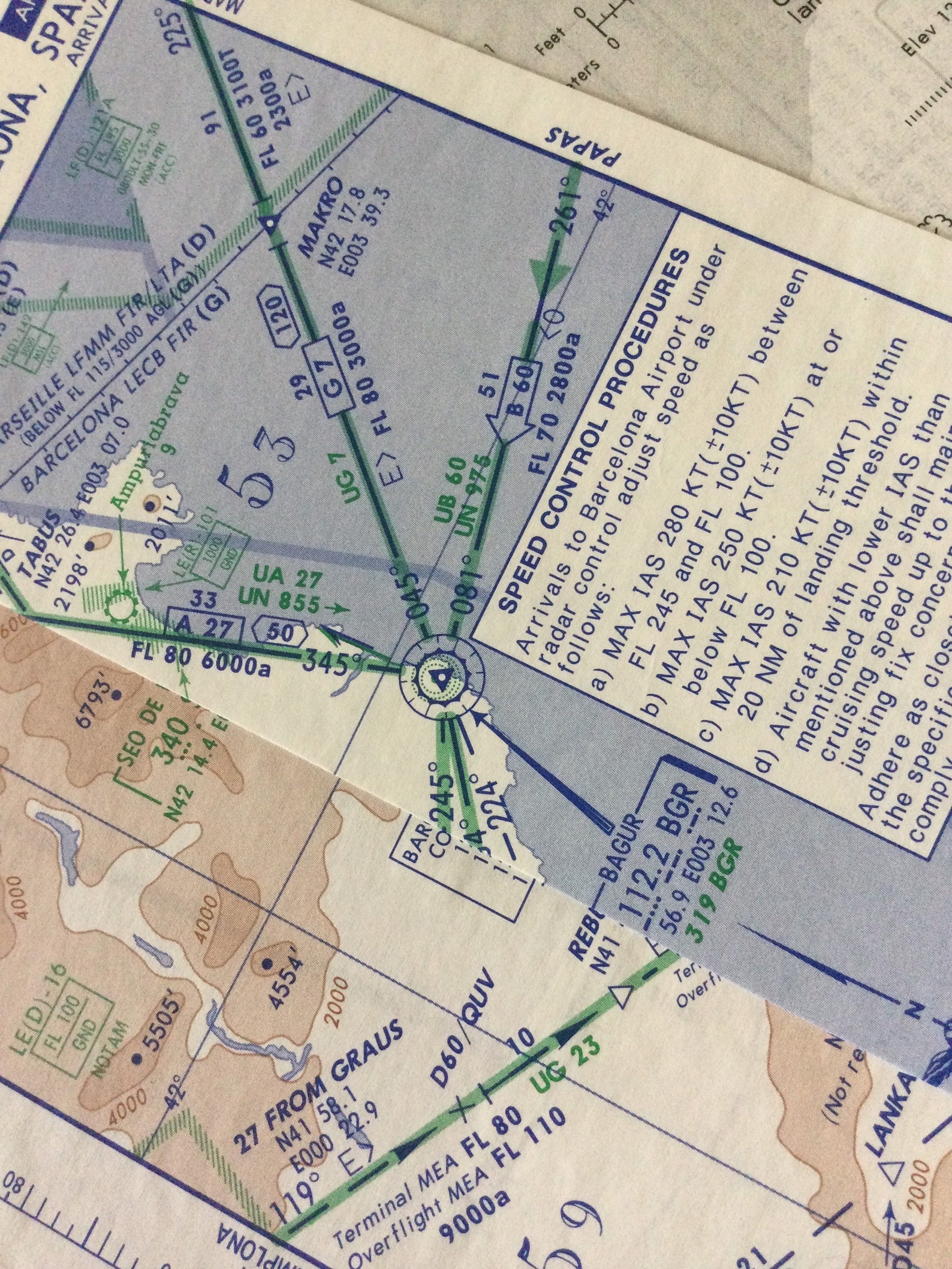 50 Vintage Flight Aviation Pilots Maps, Coordinates, Paper Ephemera ...