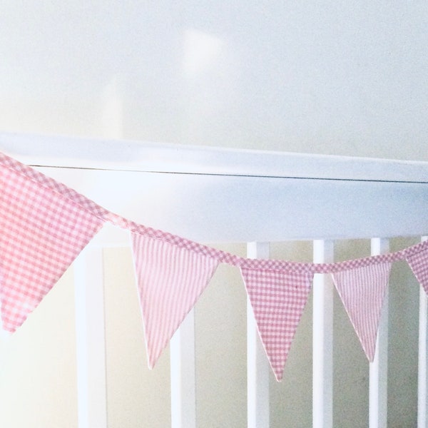 Gingham Bunting - Etsy