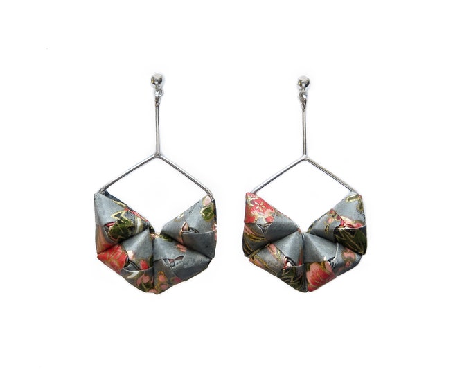 Handmade Origami Paper Jewelry by MayumiOrigami on Etsy