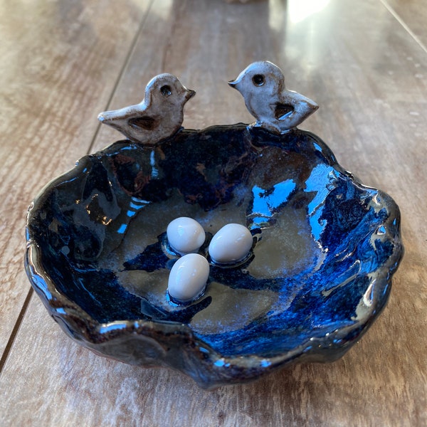Pottery Birds - Etsy