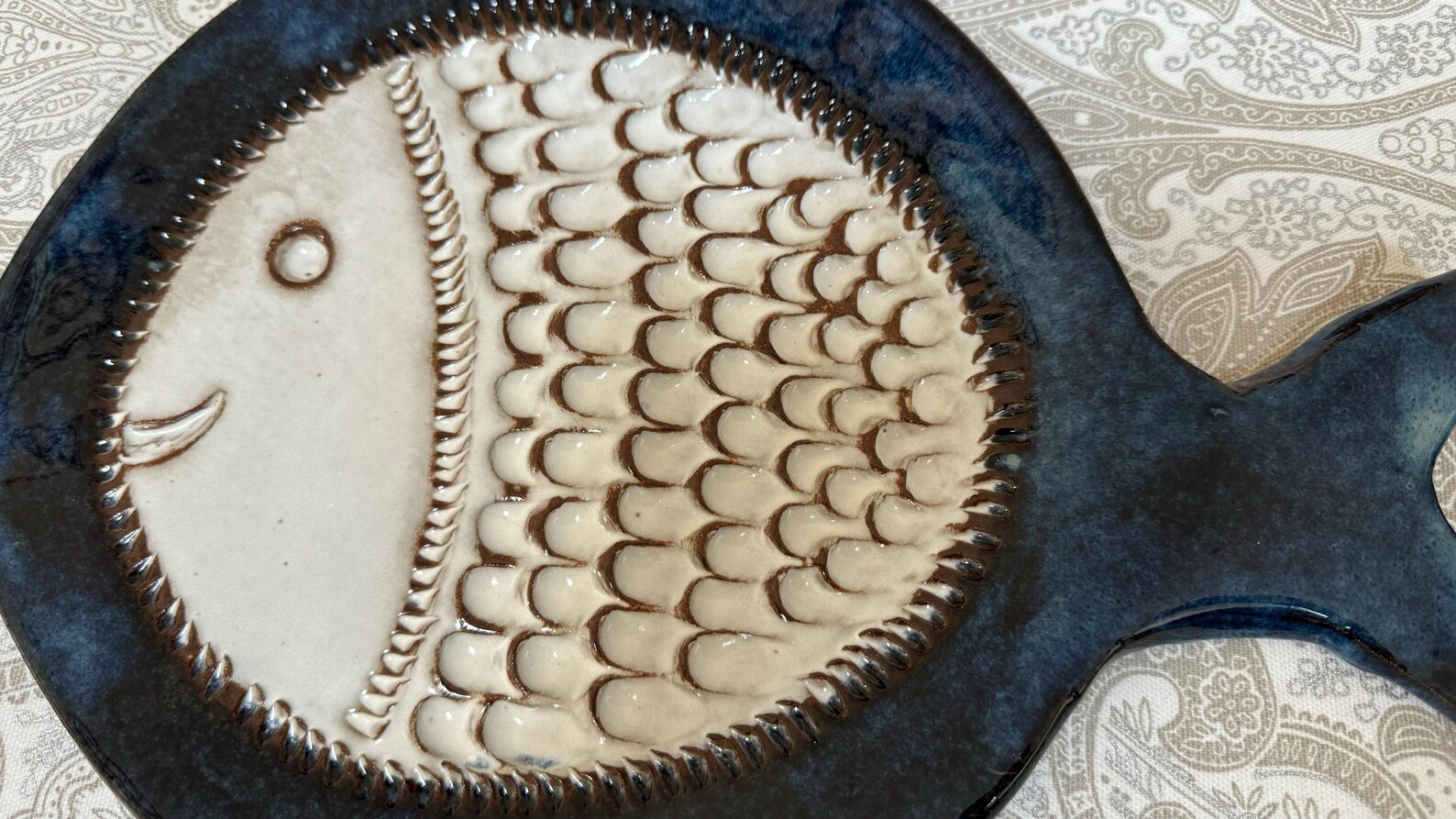 Handmade Ceramic Pottery Fish Tray - Etsy