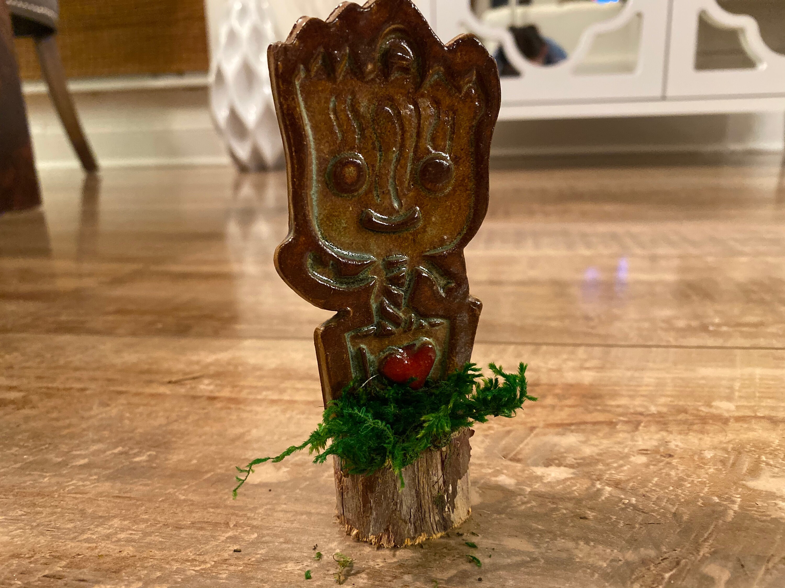 Handmade Pottery Baby Groot Stand - Etsy