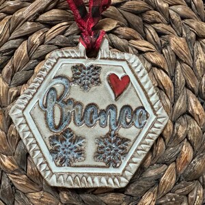Bronco Christmas Ornament Pottery Ceramic Gift - Etsy