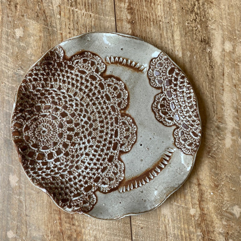 Lace Pottery - Etsy