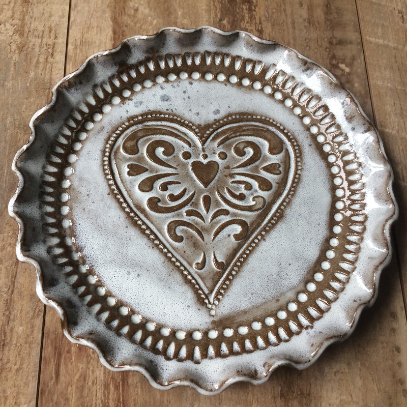 Heart Plate - Etsy