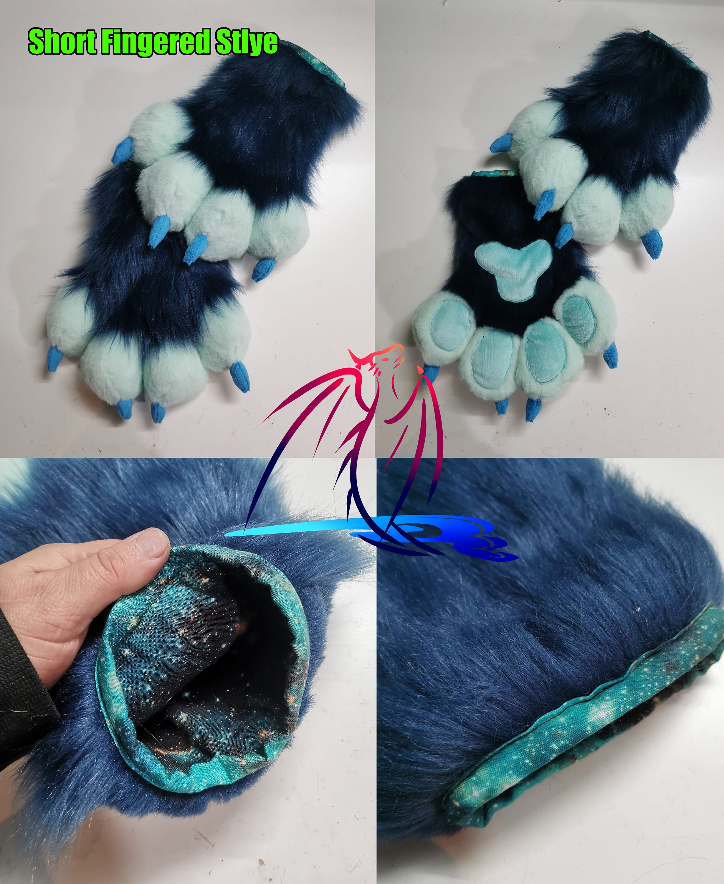 Puffy Paw Pattern PDF Download 2 Styles - Etsy