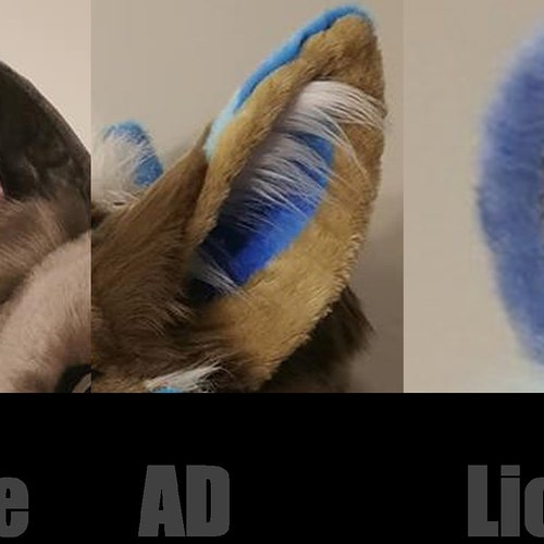 Fursuit Ears Pattern Pack 7 Patterns - Etsy