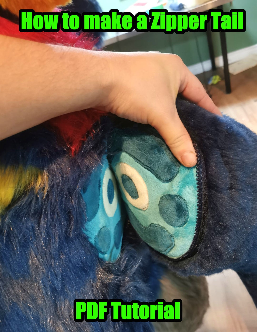 Removable Zipper Tail [PDF Tutorial] - Etsy