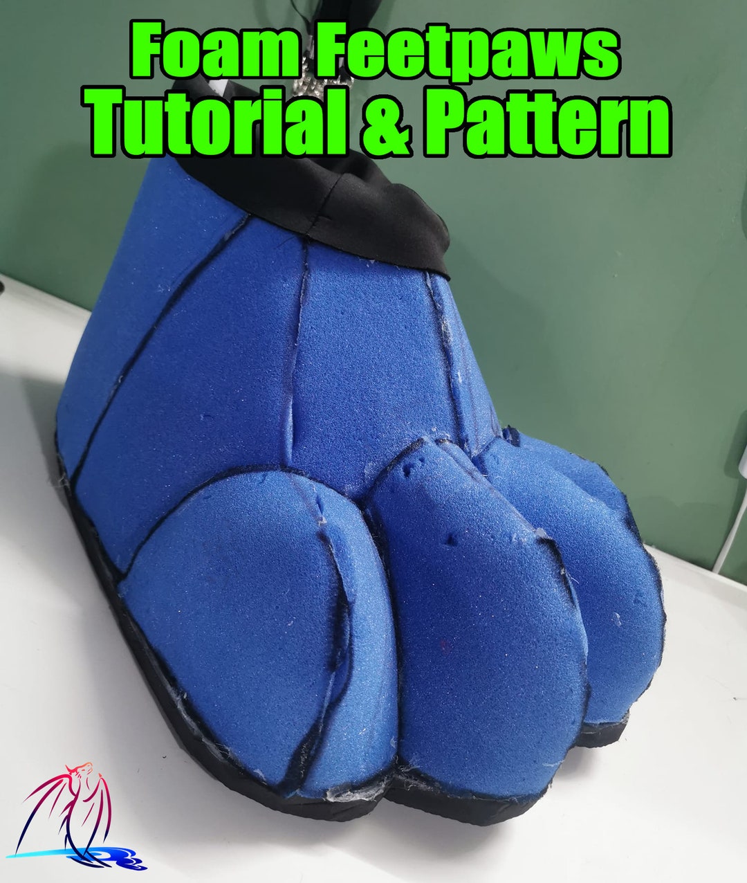 Foam Feetpaw Tutorial & Pattern (PDF) - Etsy