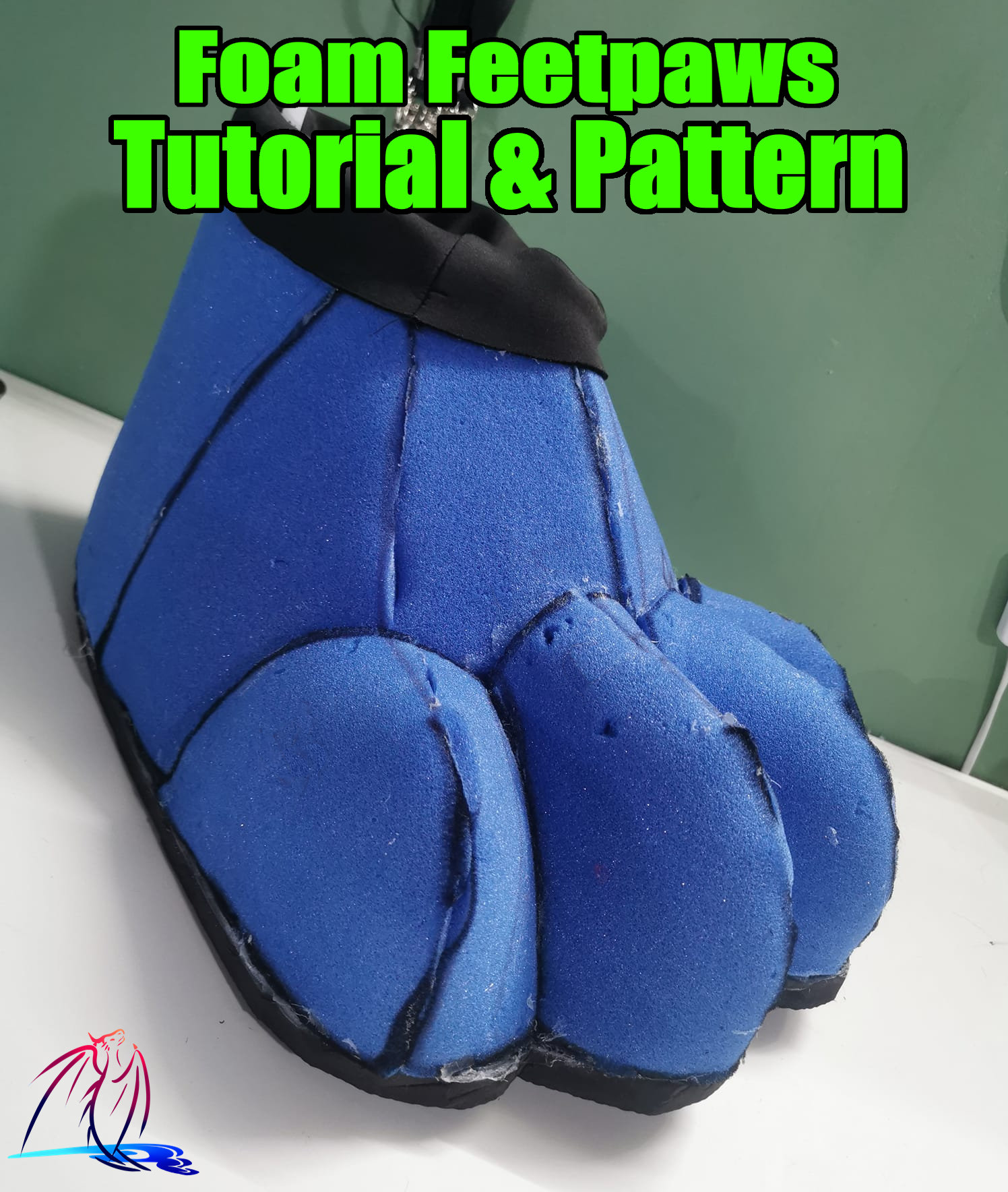 Foam Feetpaw Tutorial & Pattern (PDF) - Etsy